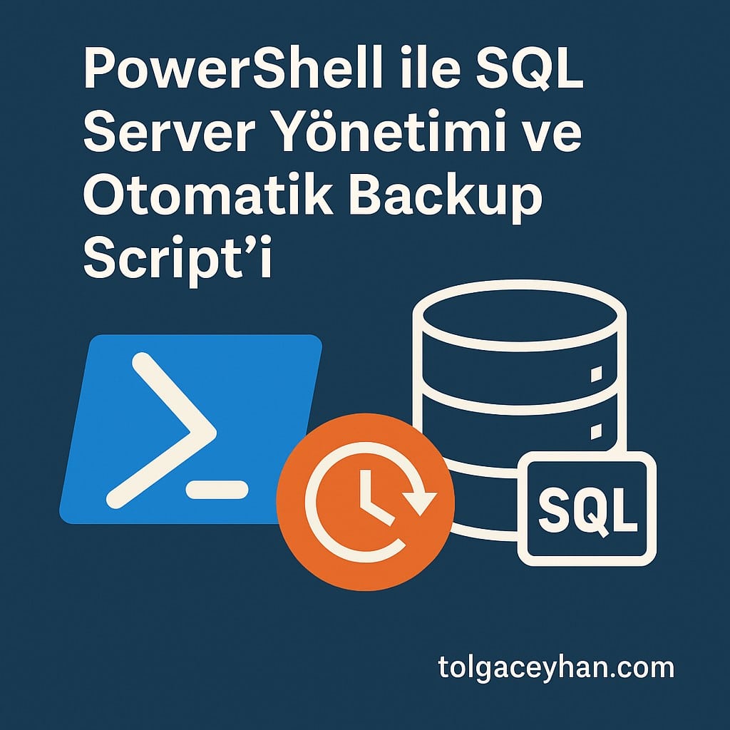 PowerShell SQL Server Backup Otomasyonu – Full Script